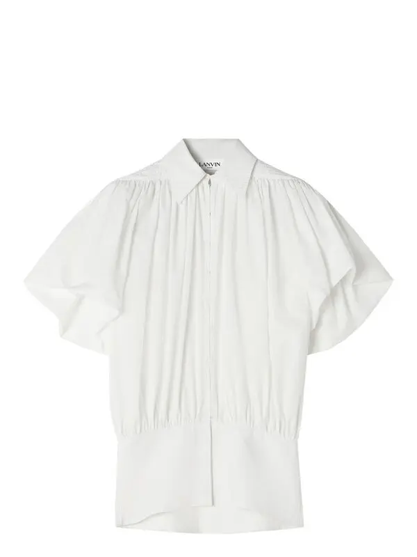 LANVIN Cotton Poplin Top - Cloth