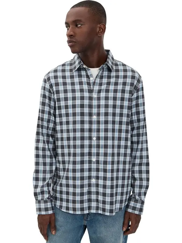 Faherty Brand The Movement Shirt - Dark Creek Plaid