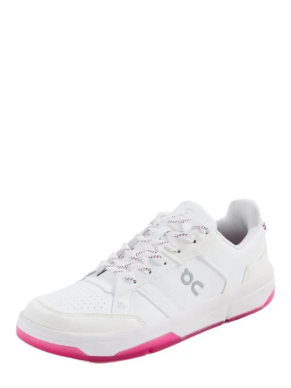 On The Roger Clubhouse Sneakers - White/grenadine
