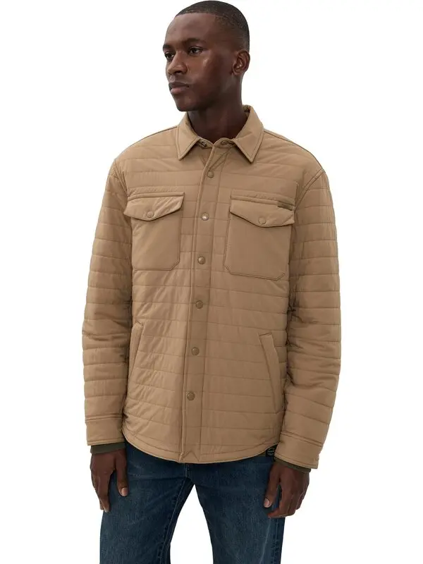 Faherty Brand Horizon Series Cpo Shirt - Deep Cedar