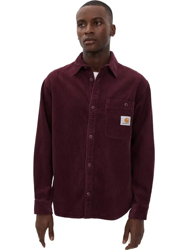 Carhartt Work In Progress Long Sleeve Flint Shirt Jacket - Rondo
