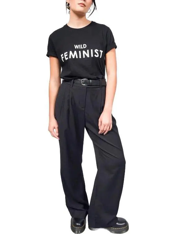 WILDFANG The Wild Feminist ® Tee - Wild Feminist Black