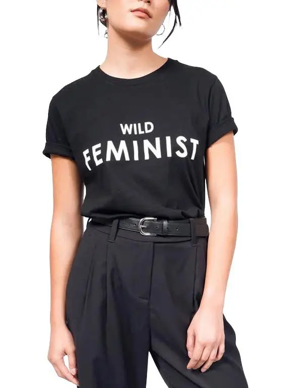 WILDFANG The Wild Feminist ® Tee - Wild Feminist Black