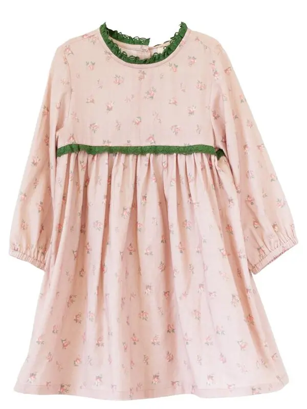 BEET WORLD Priya Lace-trimmed Dress - Vintage Pink