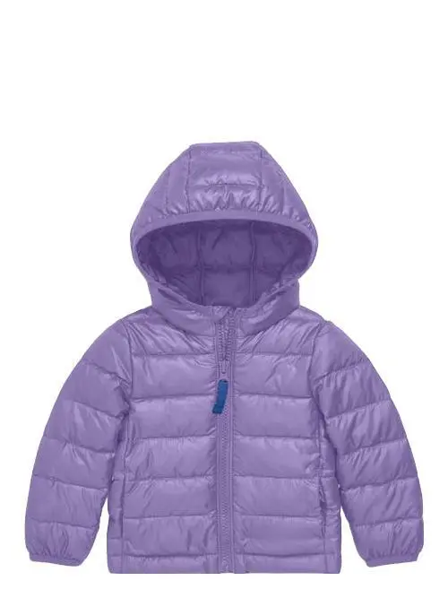 PRIMARY Lightweight Water Repellent Puffer Jacket - Iris