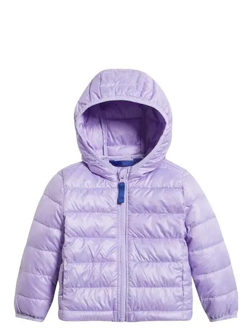 PRIMARY Lightweight Water Repellent Puffer Jacket - Iris