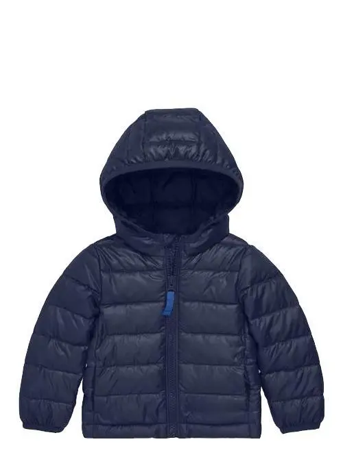 PRIMARY Lightweight Water Repellent Puffer Jacket - Navy