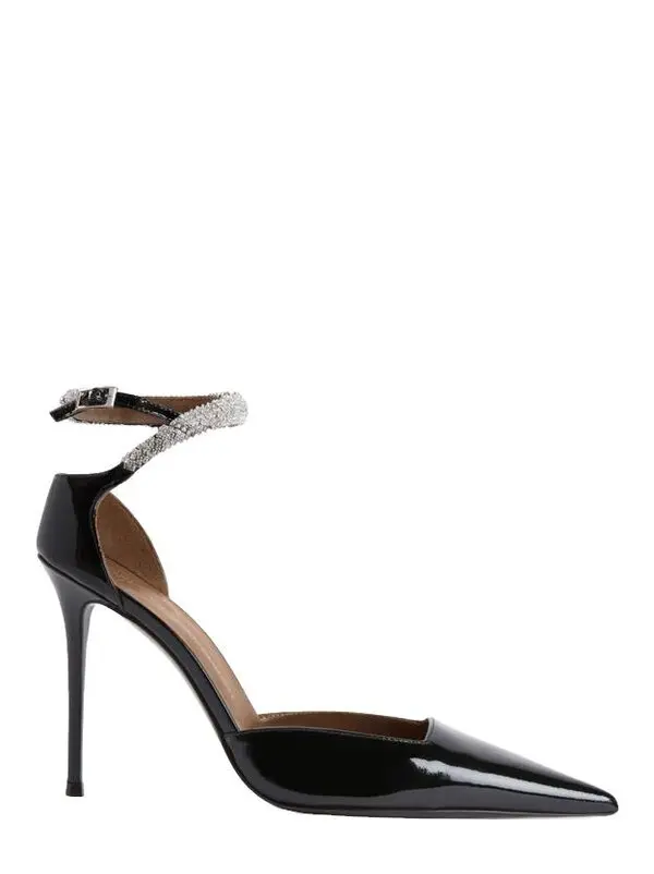 GIUSEPPE ZANOTTI Elenie 105 Patent Pumps - Black