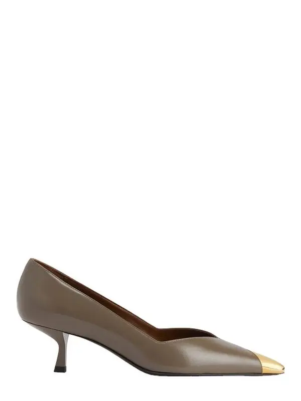 GIUSEPPE ZANOTTI Melaine 50 Leather Pumps - Gold
