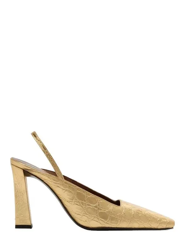 GIUSEPPE ZANOTTI Brendha Sabot Pumps - Gold