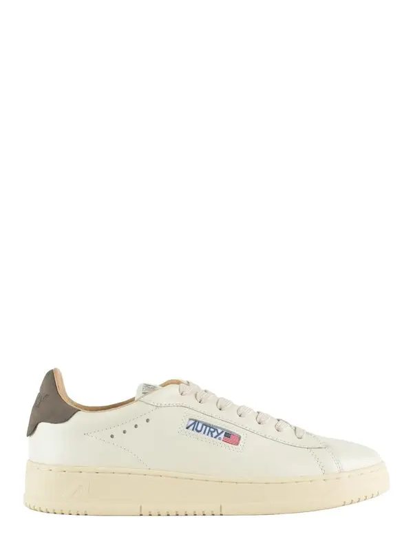 AUTRY Dallas Low Leather Sneakers - White