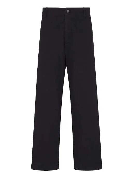 Emporio Armani New York Capsule Collection Drill Trousers - Denim