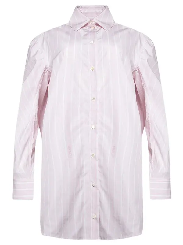 Jacquemus Ovalo Shirt Dress - Pink