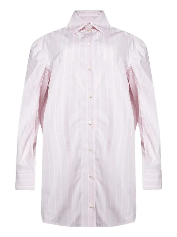 Jacquemus Ovalo Shirt Dress - Pink