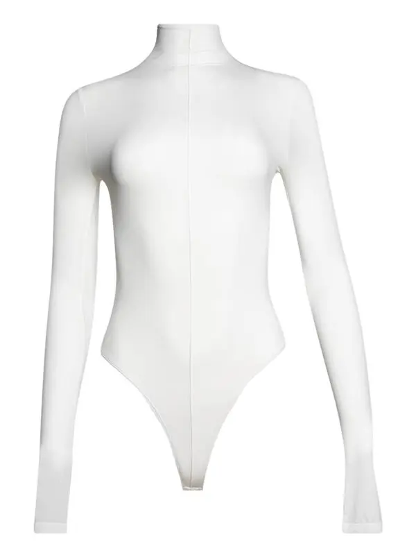 Wardrobe.NYC X Rosie Huntington-ley Long Sleeve Bodysuit - White