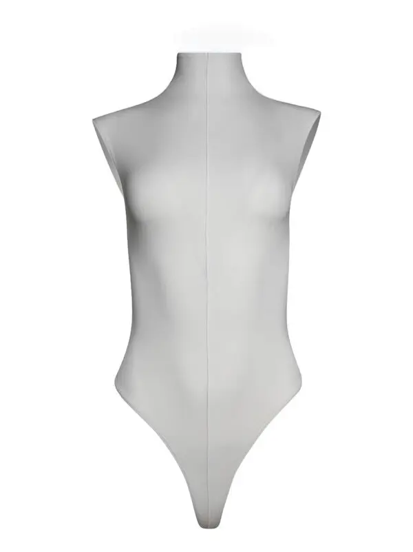 Wardrobe.NYC Sleeveless Bodysuit - White