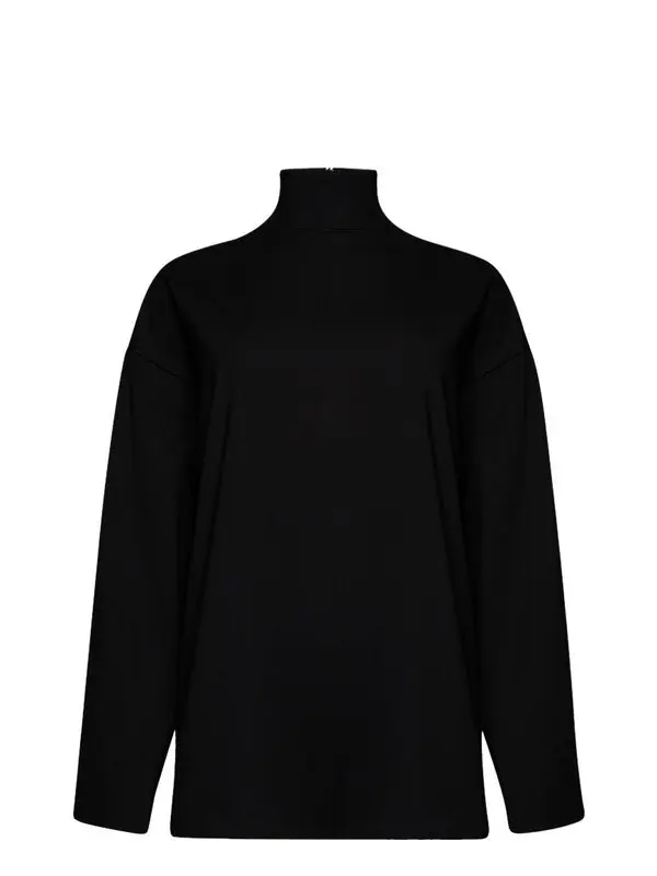 Wardrobe.NYC Opaque Lounge Top - Black