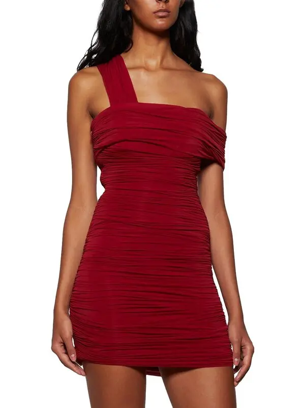 Roberto Cavalli Light Jersey Mini Dress - Red