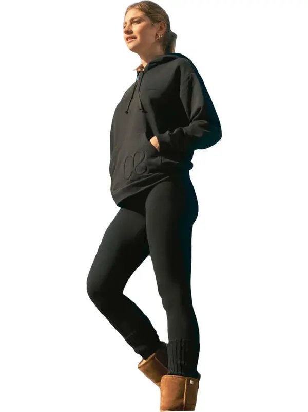 CACHE COEUR Maternity Nursing Hoodie - Black