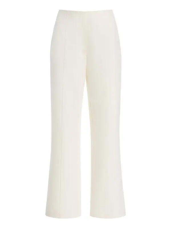 Posse Heidi Cotton-linen Trousers - Ivory