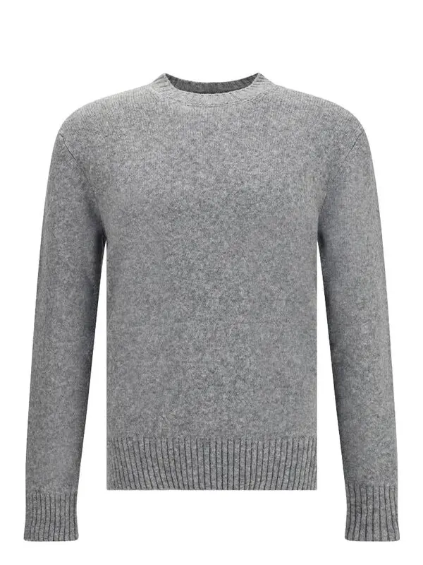 Dolce & Gabbana Wool Crew Neck Sweater - Grey