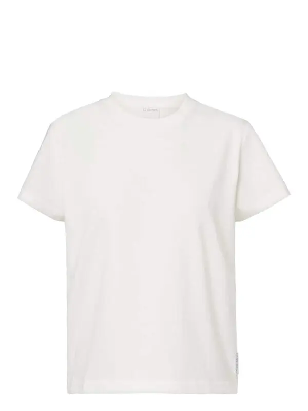 Calvin Klein Marta Cotton Jersey T-shirt - White