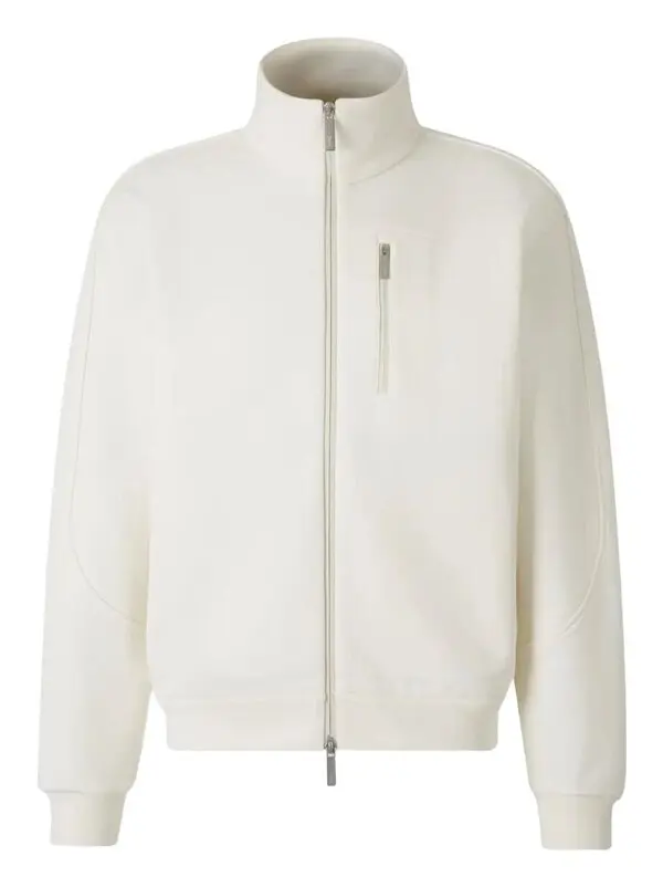 Herno Heavy Cotton Cardigan - White