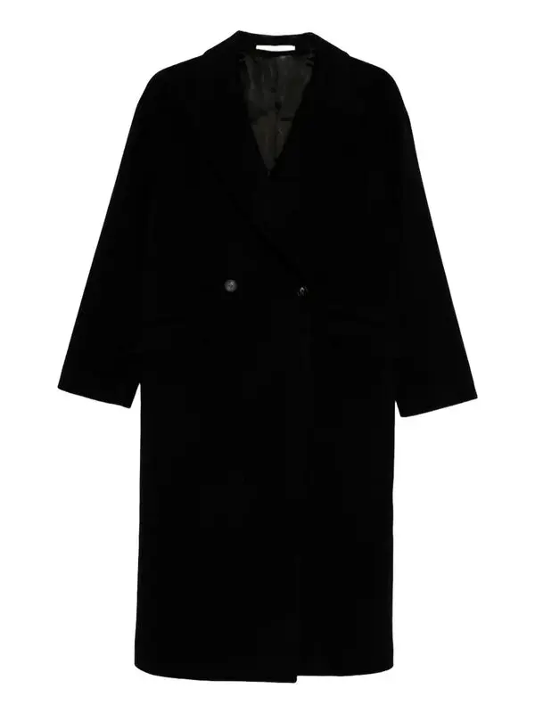 Tagliatore Linden Double-breasted Wool Coat - Black