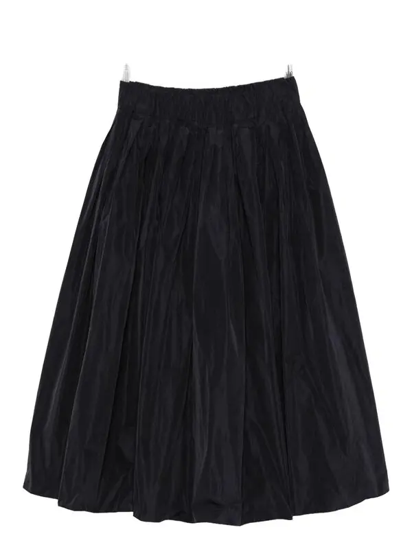 SUSANNE BOMMER Taffetas Midi Skirt - Blue
