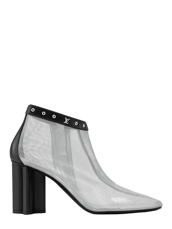 LOUIS VUITTON Silhouette Ankle Boots - Silver