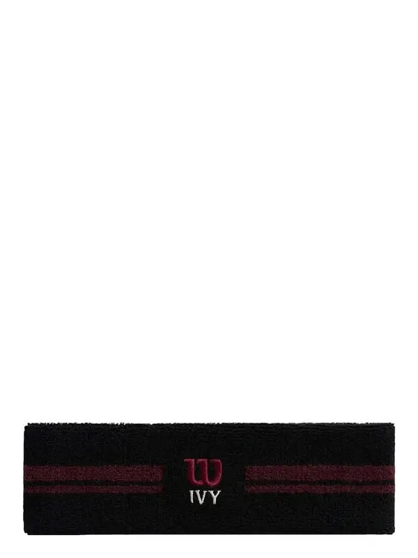 Kith Ivy Wilson Terry Stripe Headband - Black