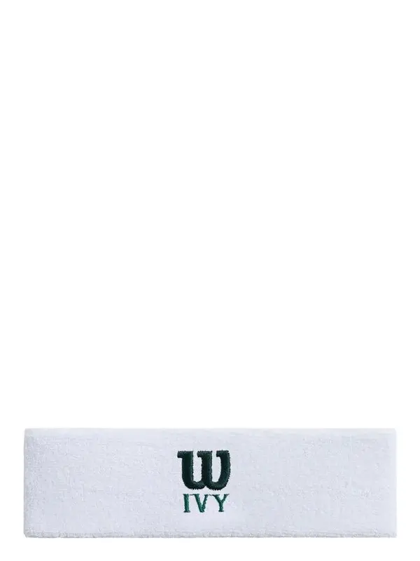 Kith Ivy Wilson Classic Terry Headband - White