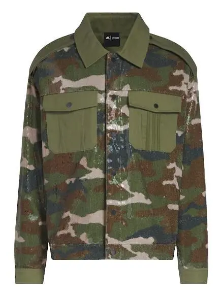 Adidas Ivy Park Sequin Jacket - Aop Camo