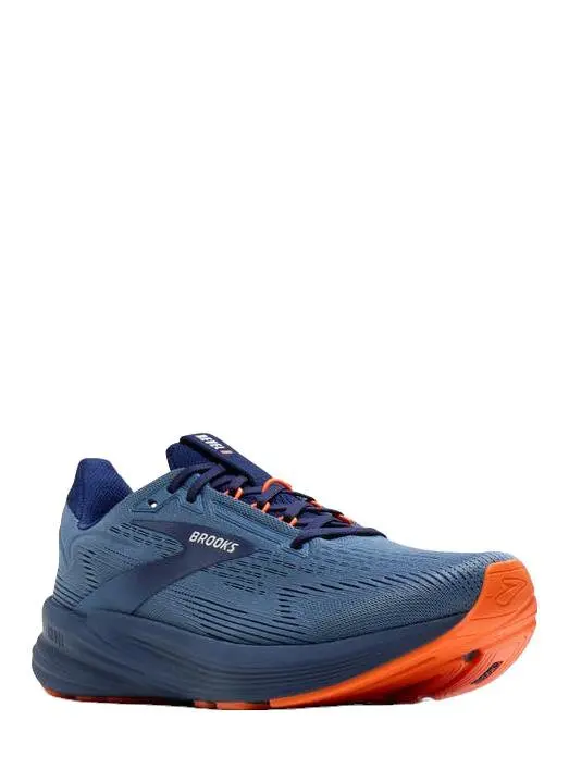 Brooks Revel Athletic Sneakers - Blue/blue/orange