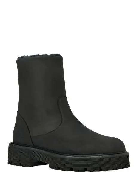 Aquatalia Eloise Weatherproof Bootie - Black Nubuck