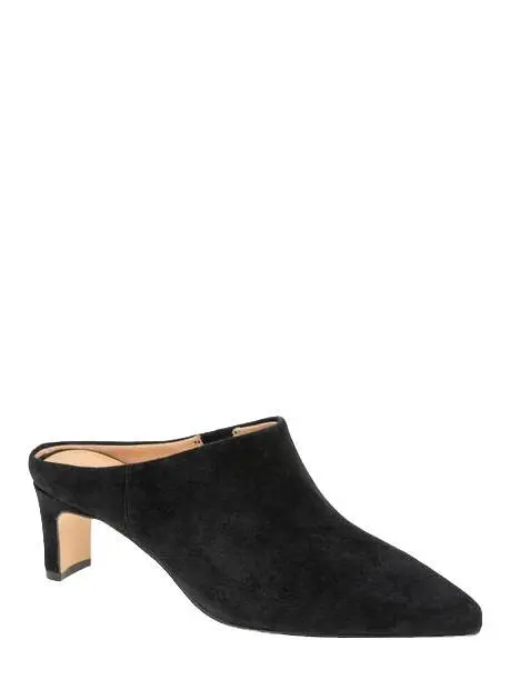 Andre Assous Willow Suede Mule - Black