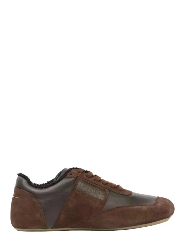 MAISON MARGIELA Lace-up Sneakers - Brown
