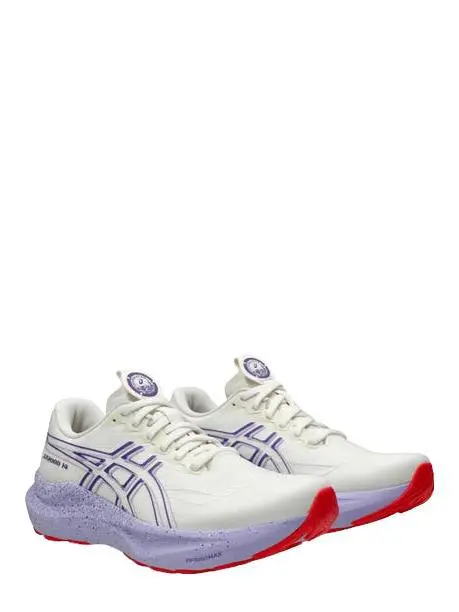 Asics Gt-2000 14 Tokyo Running Shoe - Cream/edo Purple