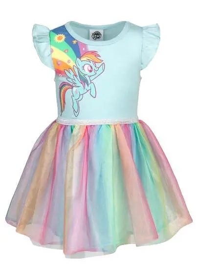 MY LITTLE PONY Rainbow Dash Tulle Dress - Blue
