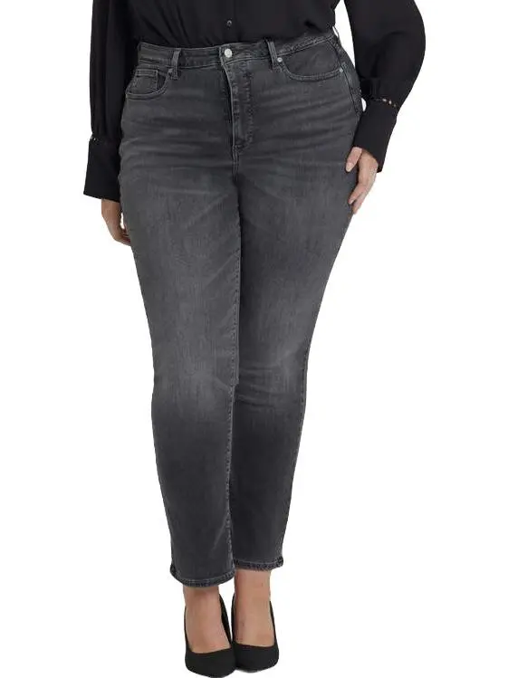 NYDJ Sheri High Waist Slim Jeans - Gloomy Marais
