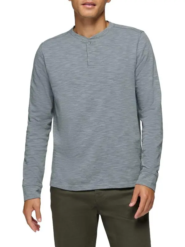Prana Ronnie Ii Henley T-shirt - Quarry