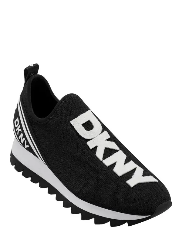 Dkny Abbi Knit Sneakers - Black