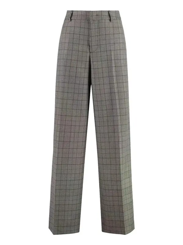 PT TORINO Wool Trousers - Grey