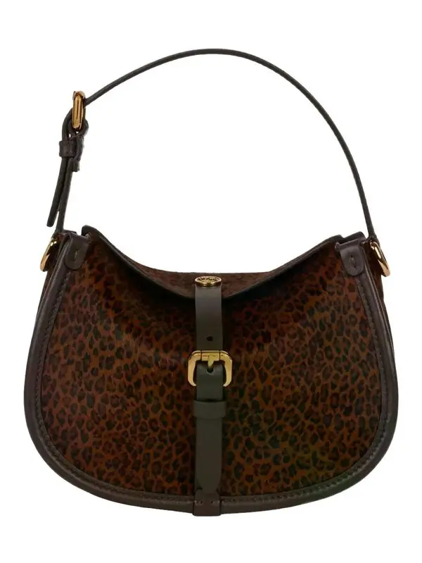Etro Small Animal Print Tote - Brown
