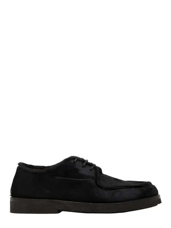 Marsèll Moccar Calf Hair Derby Shoes - Black
