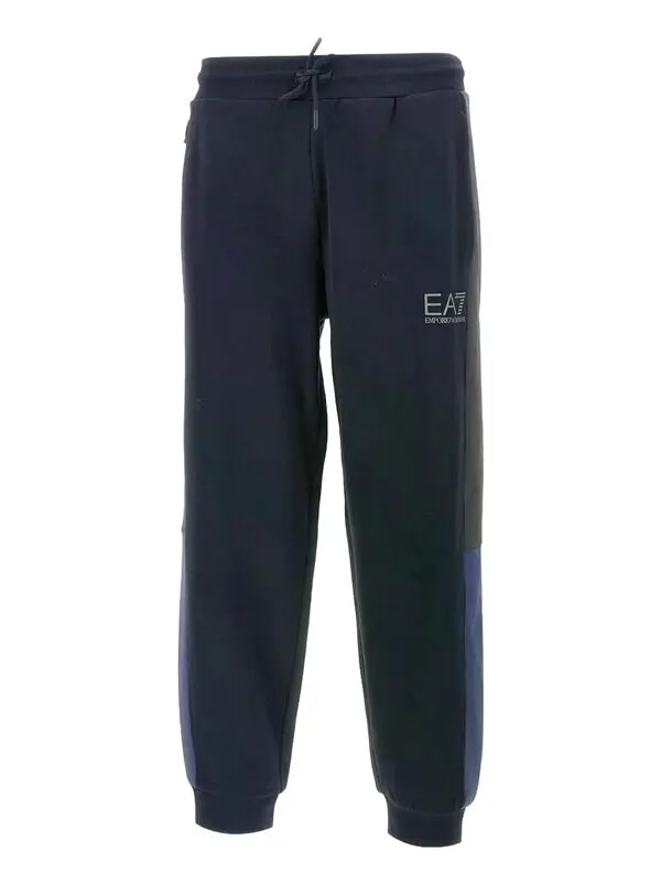 Emporio Armani Logo-print Track Pants - Blue