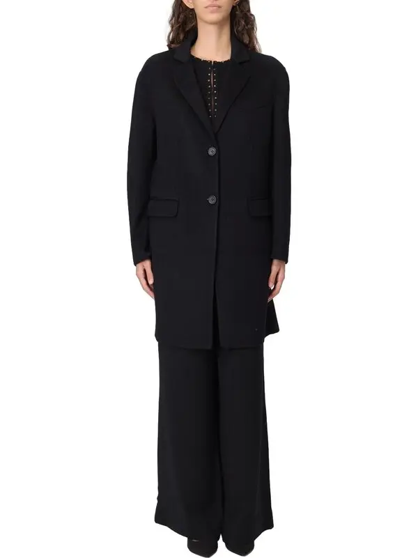 TWINSET Classic Coat - Black