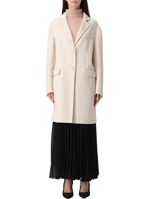 TWINSET Classic Coat - White