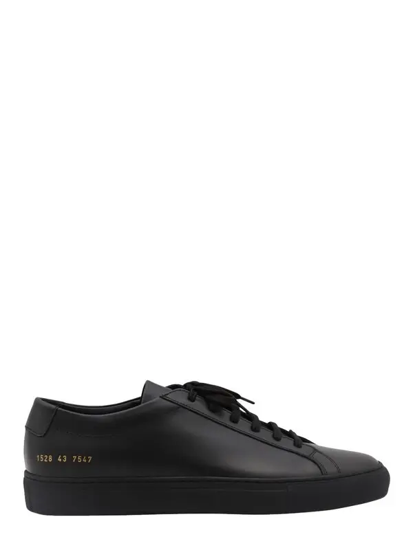 COMMON PROJECTS Lace-up Sneakers - Black