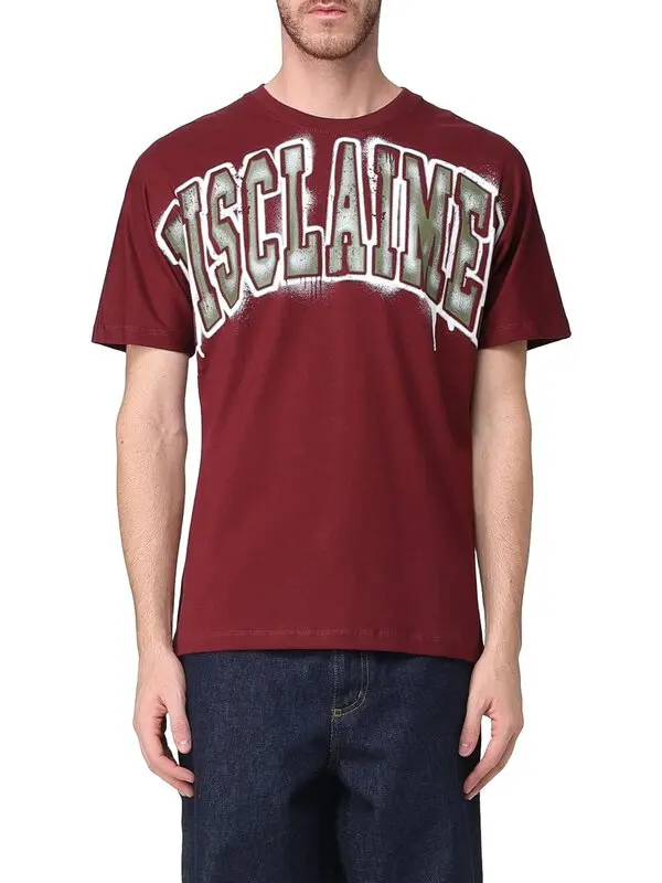 DISCLAIMER T-shirt - Burgundy